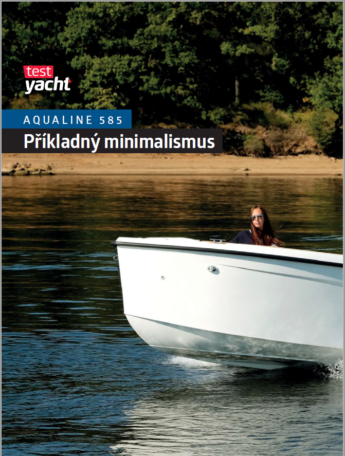 Aqualine 585 - Příkladný minimalismus - Wavy boats s.r.o.